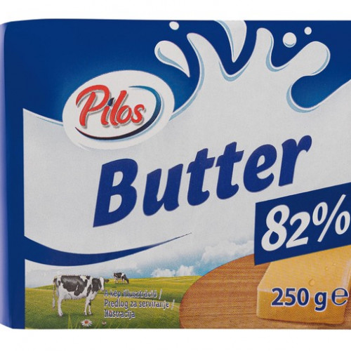 Pilos Vaj tejszínből, márkázott, 82% zsírtartalom, 250 g 0.25 kilogramm ...