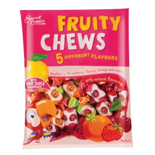 Sweet Corner, Fruity Chews, citrom-, narancs-, eper-, meggy-cseresznye ...