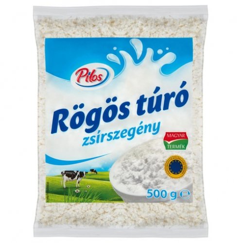 Pilos Rögös tehéntúró zsírszegény 10%, 500 g 0.5 kilogramm | Cashmap.hu ...