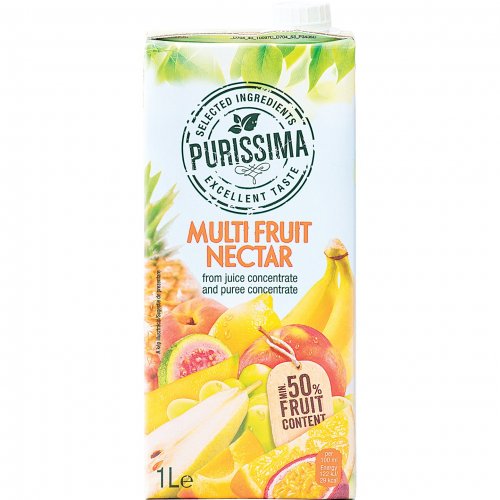 PURISSIMA Multi Fruit Nectar vegyes gyümölcs nektár vegyes gyümölcslé ...