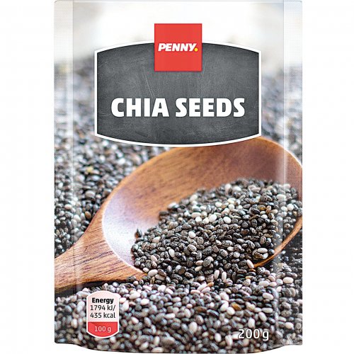 PENNY chia seeds, Chia mag, aztékzsályamag, 200 g 0.2 kilogramm ...