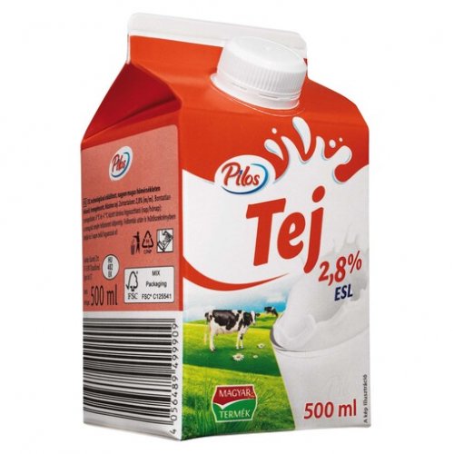 Pilos ESL tej 2,8% 500 ml 0.5 liter | Cashmap.hu: akciók ...
