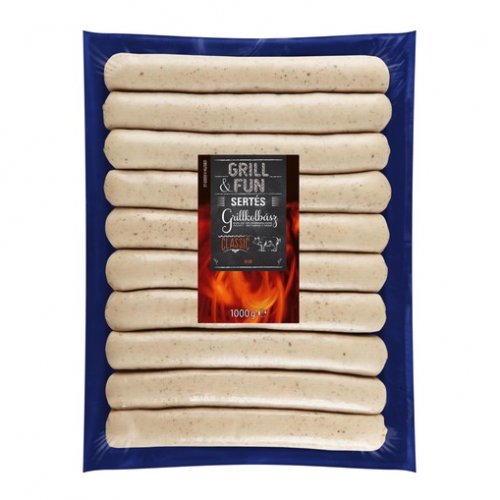 Grill&fun Sertés grillkolbász klasszikus 1 kg 1 kilogramm | Cashmap.hu ...