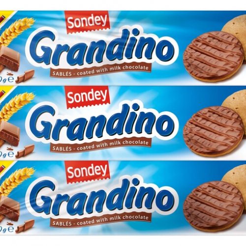 Sondey Sablé keksz Grandino 3 x 200 g 0.6 kilogramm | Cashmap.hu ...