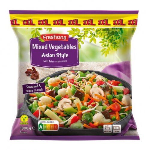 Freshona Fagyasztott vegyes zöldség ázsia 1 kg 1 kilogramm | Cashmap.hu ...