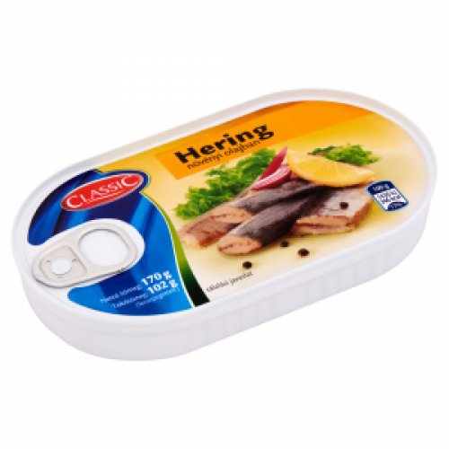 Classic hering növényi olajban 170g 0.17 kilogramm | Cashmap.hu: akciók ...