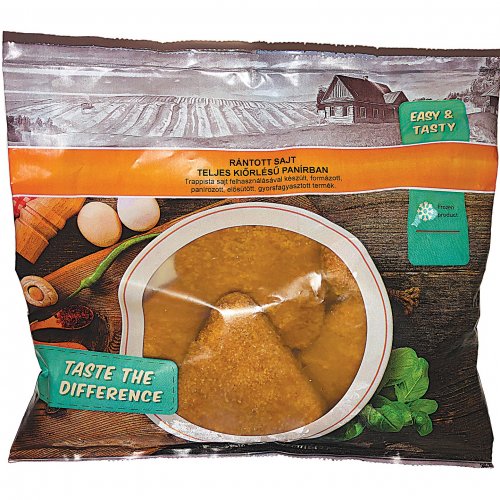 Ripp-Ropp Gourmet rántott sajt teljes kiőrlésű panírban ...