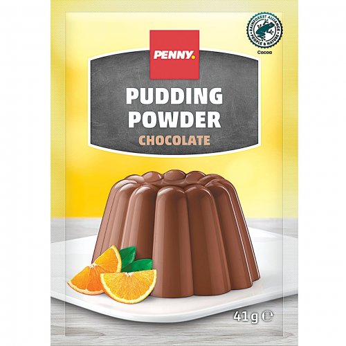 PENNY pudding powder chocolate, csokoládés ízű főzőpudingpor 3 x 41 g ...