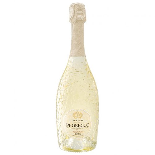 Flaureo Prosecco Doc Spumante Brut Millesimato, száraz fehér pezsgő, 10 ...