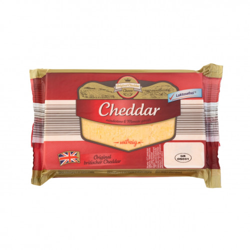 Original Cheddar Cheese, brit cheddar sajt, pikáns, laktózmentes ...