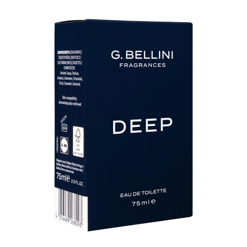 G. Bellini EdT, DEEP, férfi parfüm, 75 ml 0.075 liter | Cashmap.hu ...