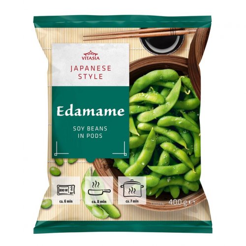 Vitasia japanese style Edamame bab - Zsenge szójabab héjában ...