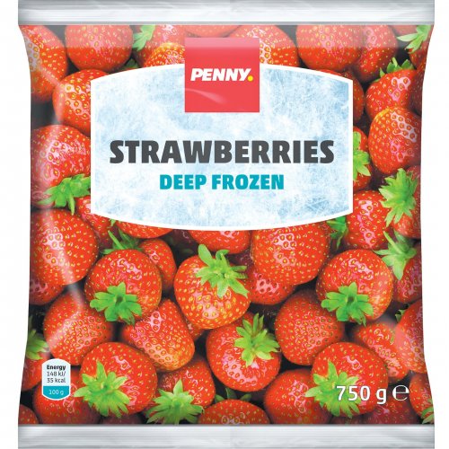 ARCH_PENNY Strawberries, eper, gyorsfagyasztott, 750 g 0.75 kilogramm ...
