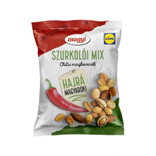 Mogyi Szurkolói mix, Chilis magkeverék, pörkölt, sózott földimogyoró ...