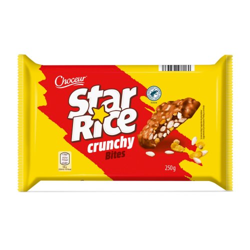 CHOCEUR Star rice crunchy szelet, puffasztott rizs, ropogós rizspehely ...