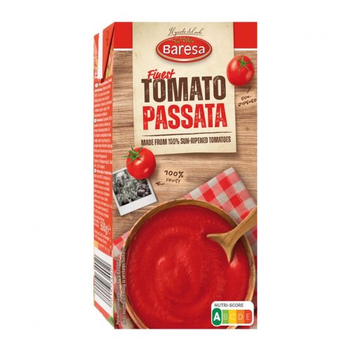 Baresa Passzírozott paradicsom, pasztőrözött, 500 g 0.5 kilogramm ...