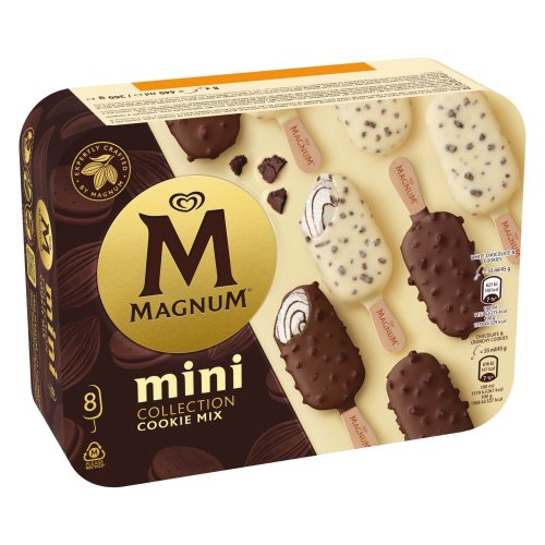 Magnum mini multipack cookie mix 8x55 ml 0.44 liter | Cashmap.hu ...