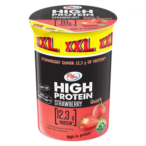 Pilos, High Protein krémtúró, vanília ízű, zsírtartalom 0,5%, poharas ...