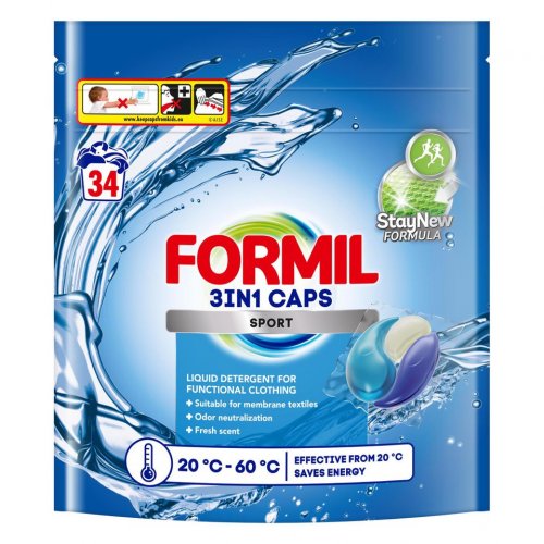 Formil 3 in 1 mosókapszula, Tropical, 34 db 34 darab | Cashmap.hu ...