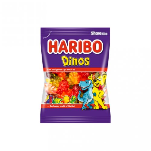 Haribo Dinos gyümölcsízű gumicukorka 200 g 0.2 kilogramm | Cashmap.hu ...